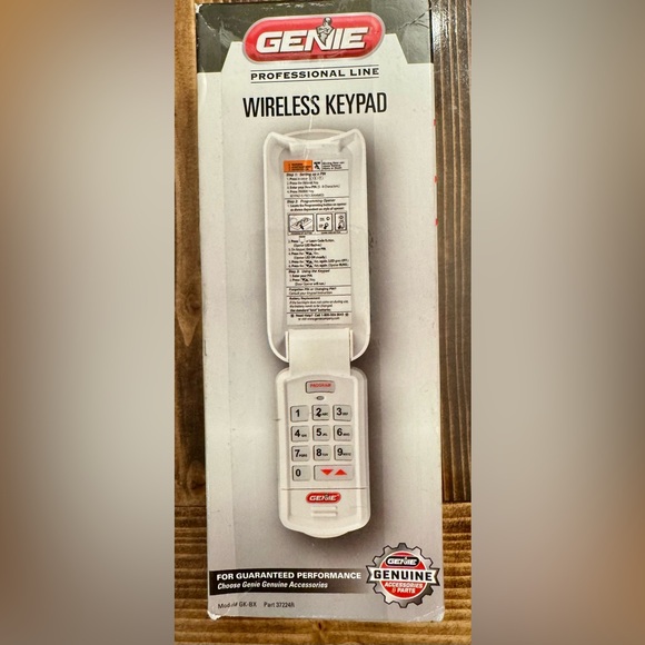 Genie | Other | Genie Professional Line White Wireless Keypad Model ...